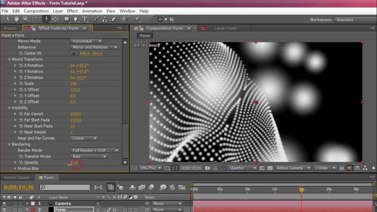 AE: Getting Started with Trapcode Form - Basics - YouTube