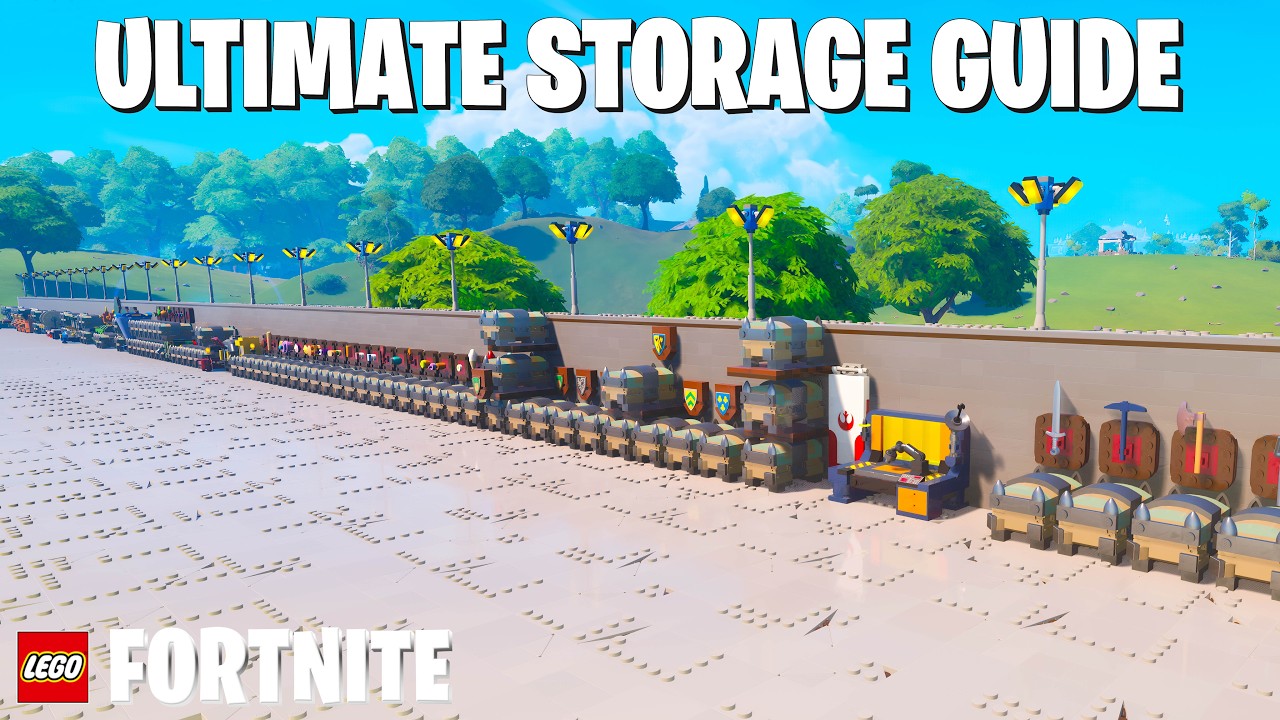 Ultimate Storage Guide in LEGO Fortnite - YouTube