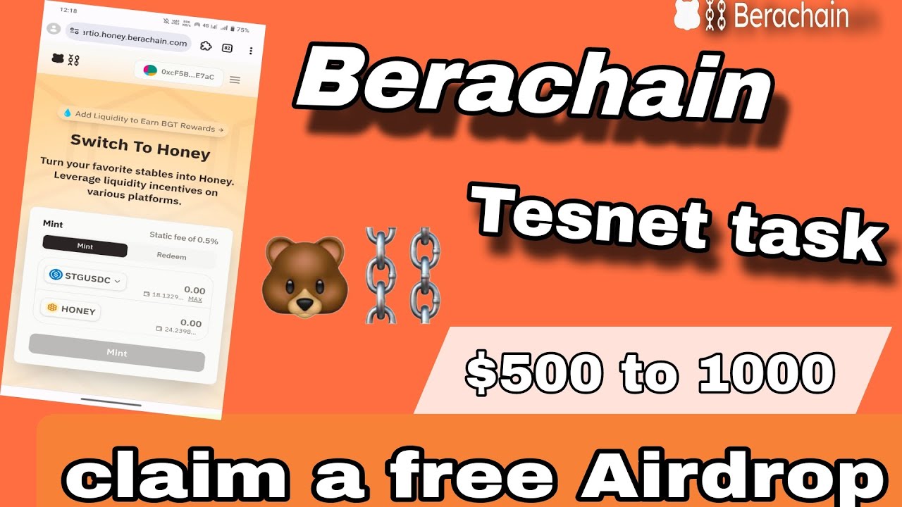 Berachain Airdrop | Crypto Airdrop | Berachain | Free Airdrop | Airdrop ...