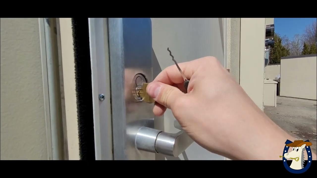 The universal Schlage SC1 control key - YouTube
