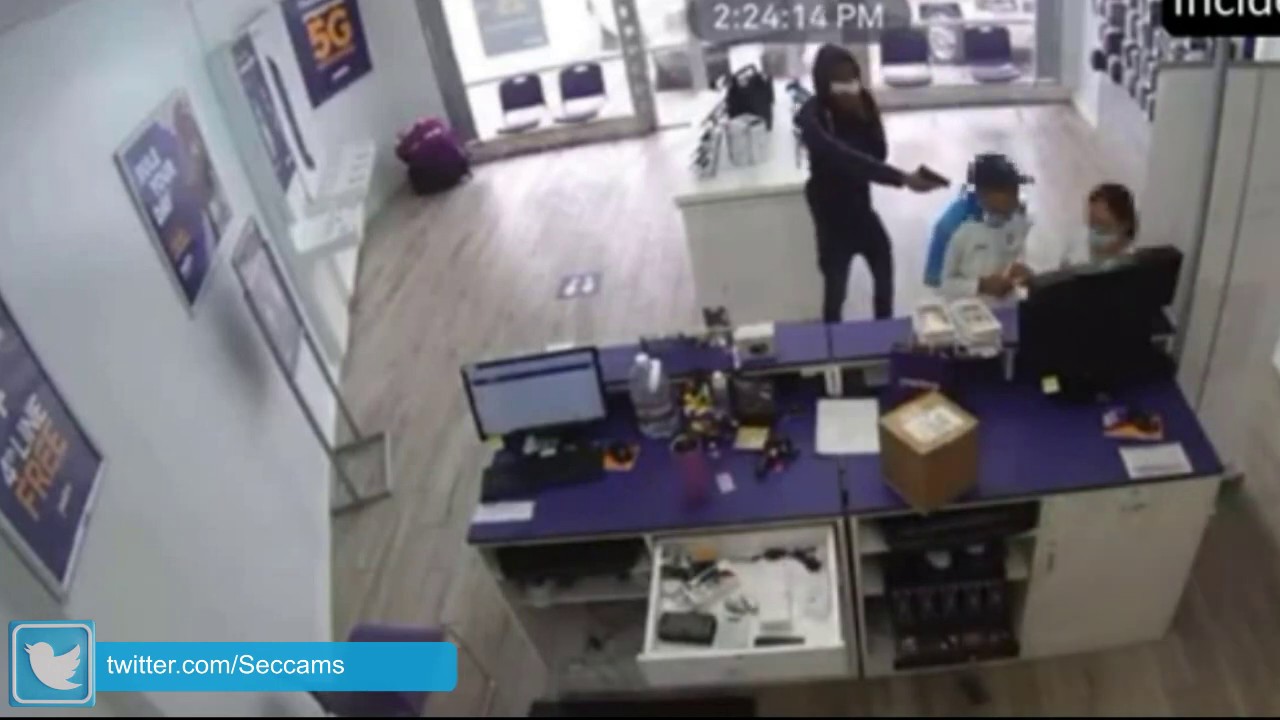 Armed Robbery CCTV Footage 2020 | Security camera installers - YouTube