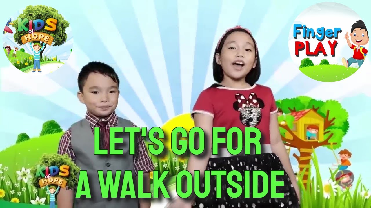 Let's go for a walk outside - Finger in Tunes - YouTube