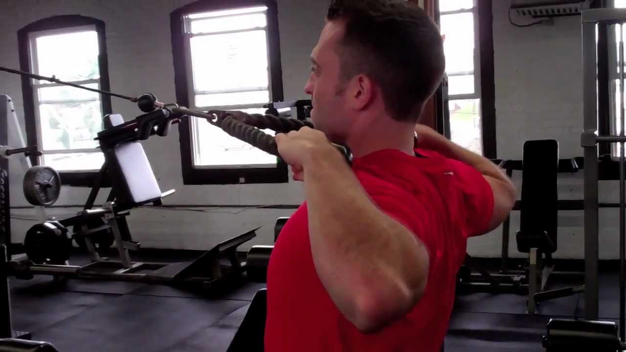 Sable Standing Rope Face Pull - YouTube