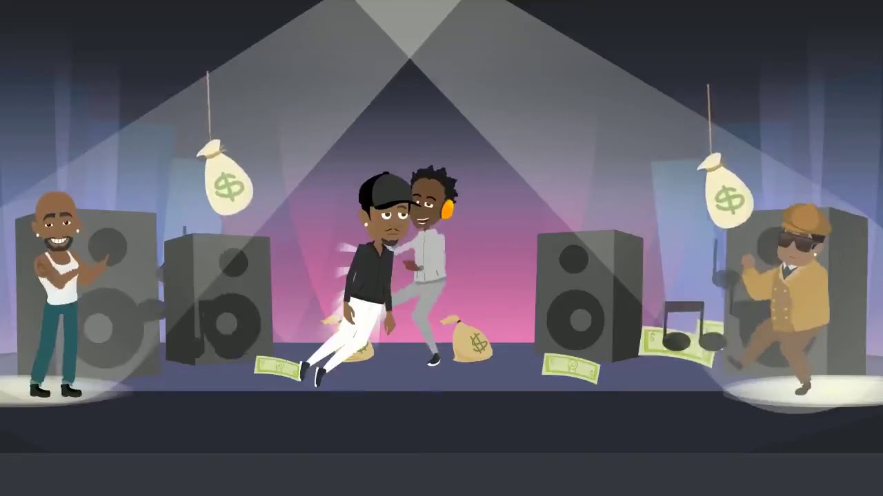 Money Dance Cartoon - YouTube