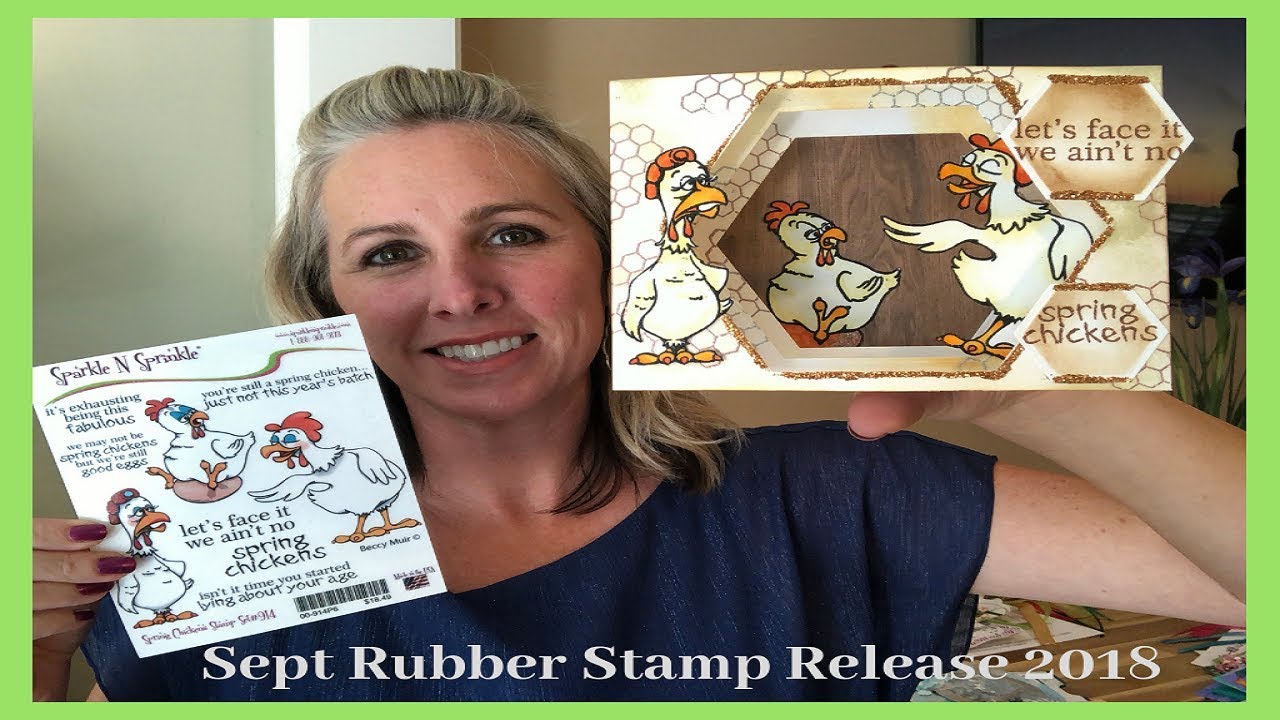 Sept Rubber Stamp Release 2018 - YouTube