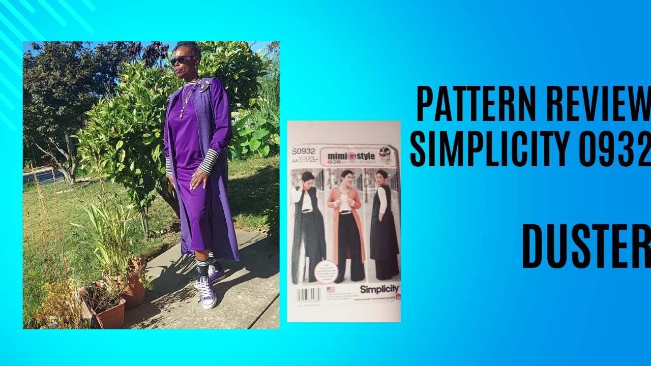 Sewing the Color Purple Inspired Dress & Duster | DIY Fashion Tribute ...