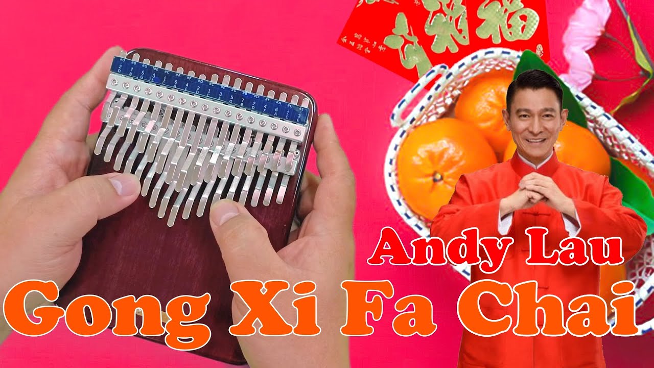 GONG XI FA CHAI (Andy Lau) - Kalimba Easy Tutorial with Tabs - YouTube
