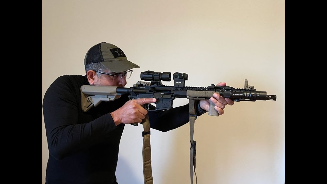 Probando el retroceso de mi AR-15 - YouTube
