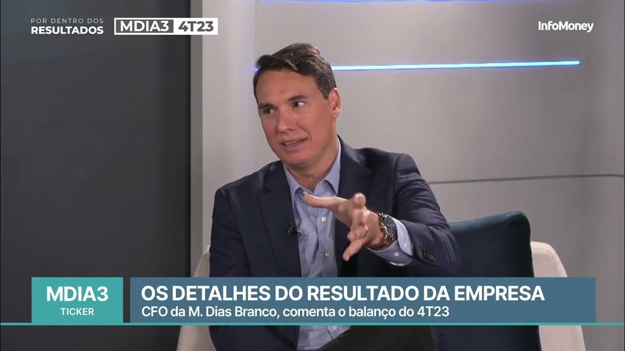 M Dias Branco (MDIA3): saiba os detalhes dos resultados da empresa em entrevista com InfoMoney ...