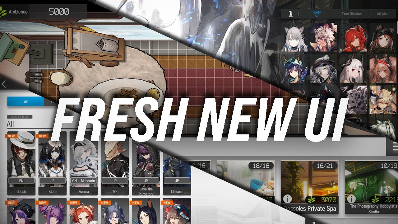 Voice, Assistant and Dorm UI: Brand New Menus to Enjoy in Arknights ...