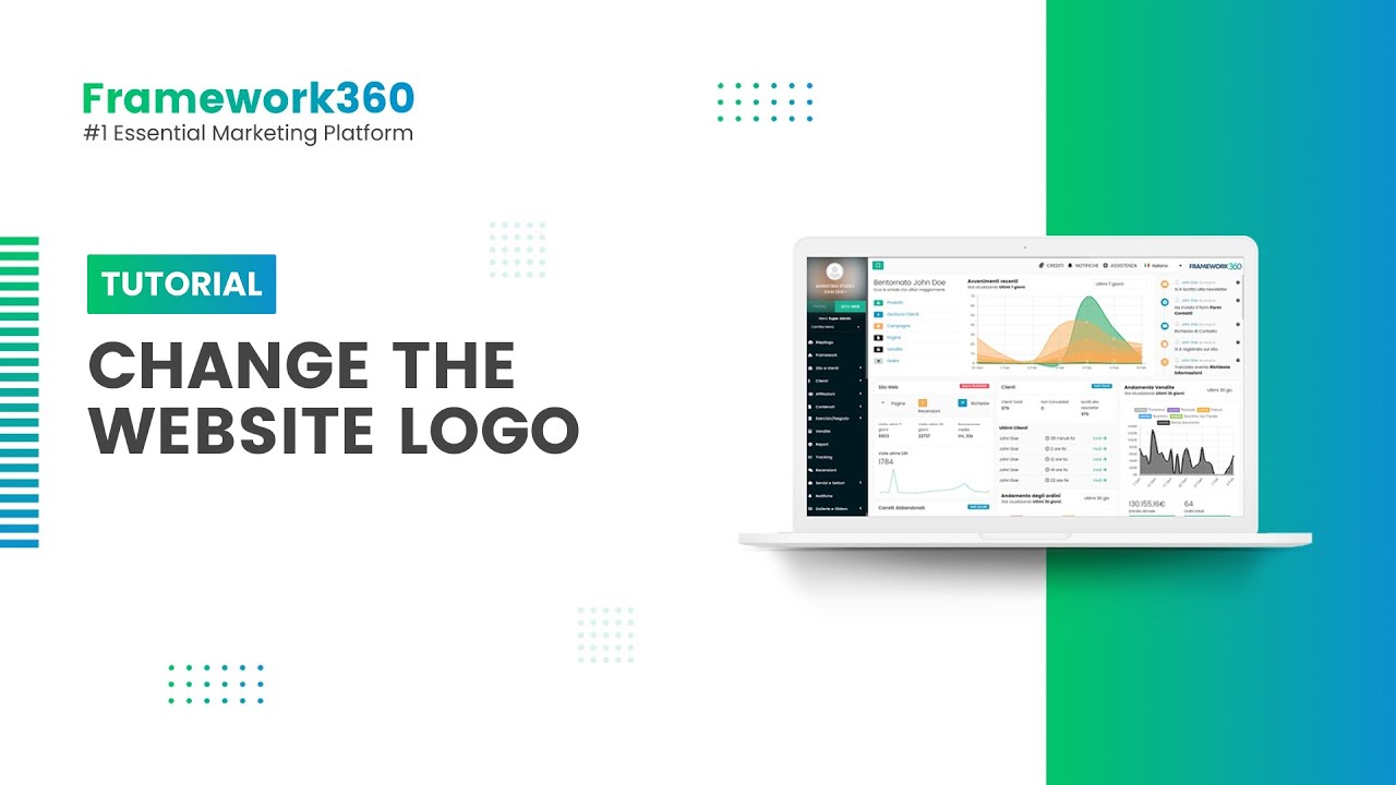 Change the Website Logo - Framework360 - YouTube