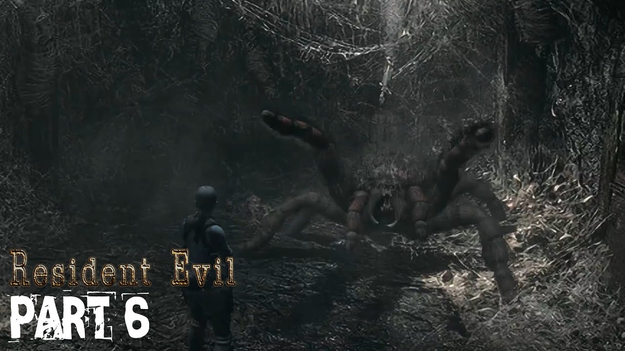 GIANT SPIDER Was Light Work - Resident Evil HD Remaster Playthrough ...