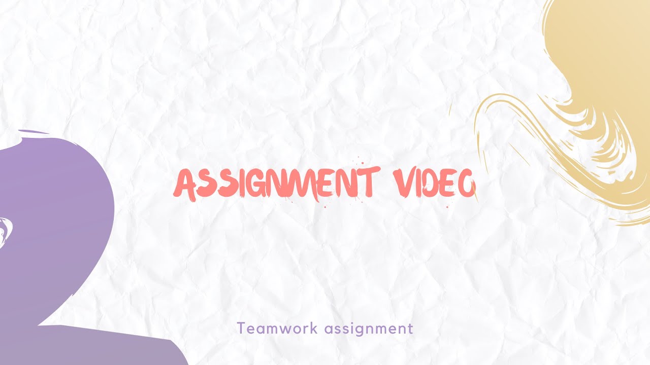 Assignment 2_Tenses Group Teamwork - YouTube