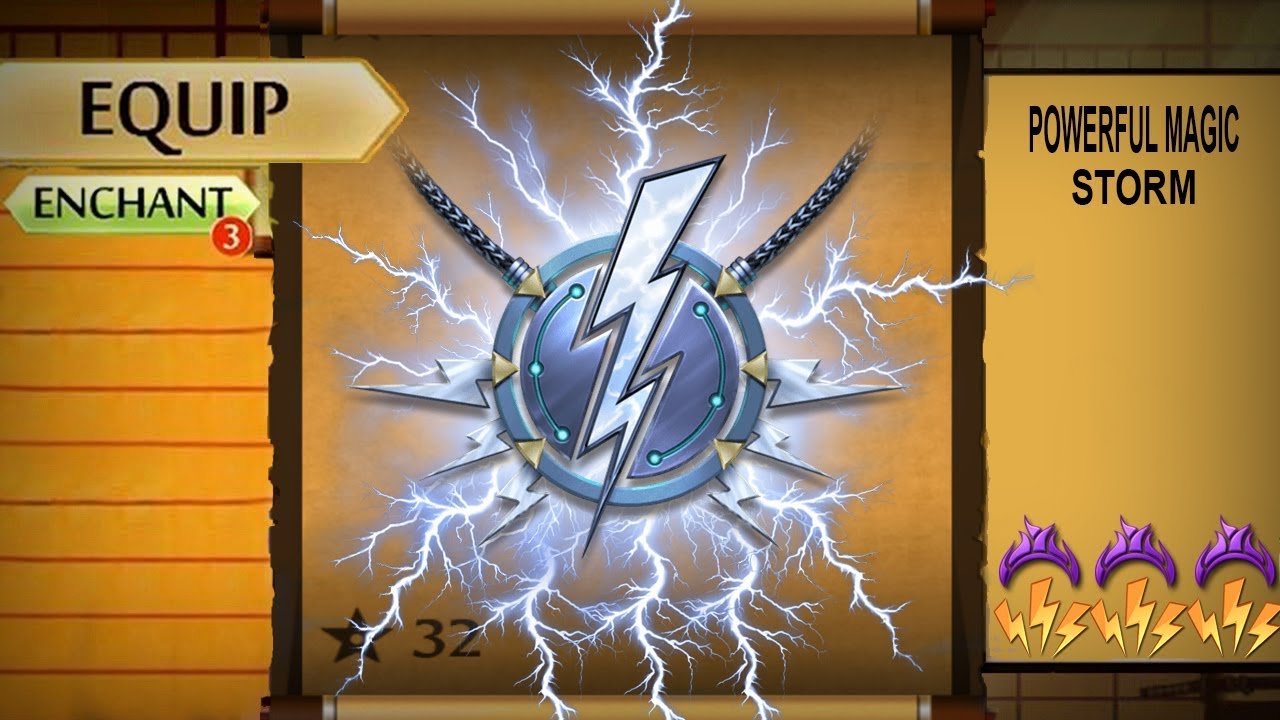 Shadow Fight 2, The Most Powerful Unlimited Magic Strom - YouTube