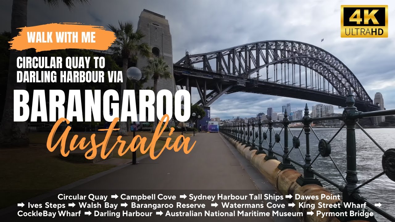 Sydney Walking Tour: Circular Quay to Darling Harbour via Barangaroo ...