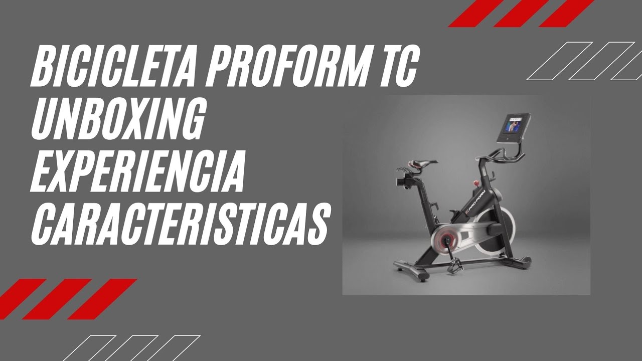 🚴‍♀️🚴 Bicicleta PROFORM TC Spinning Unboxing // Experiencia // Review ...
