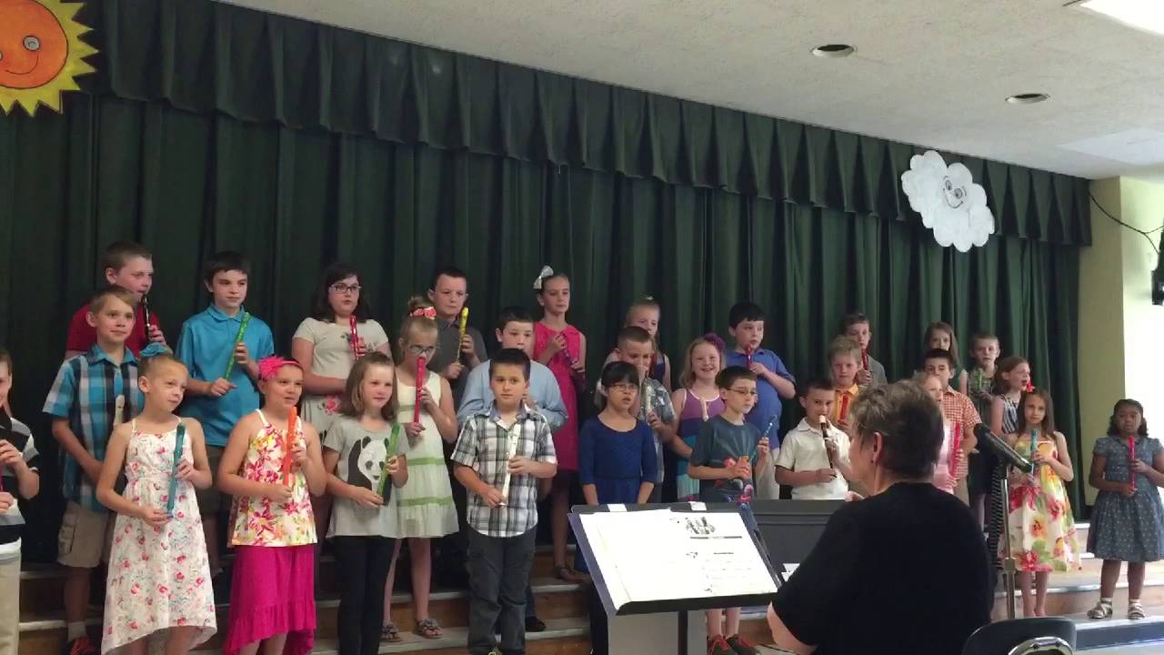 Third-grade Recorder Concert - YouTube