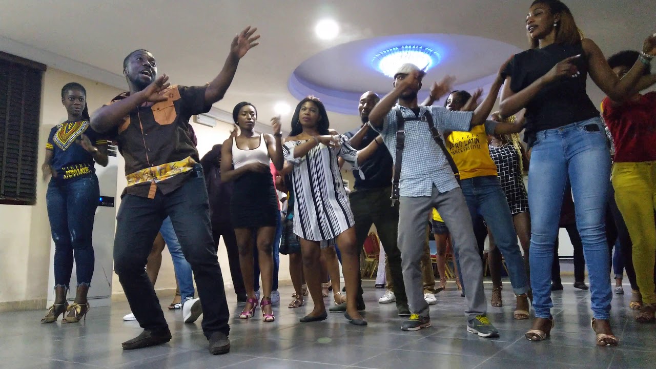 Robert teaching at West Africa Afro-Latin Dance Festival Nigeria 6th ...