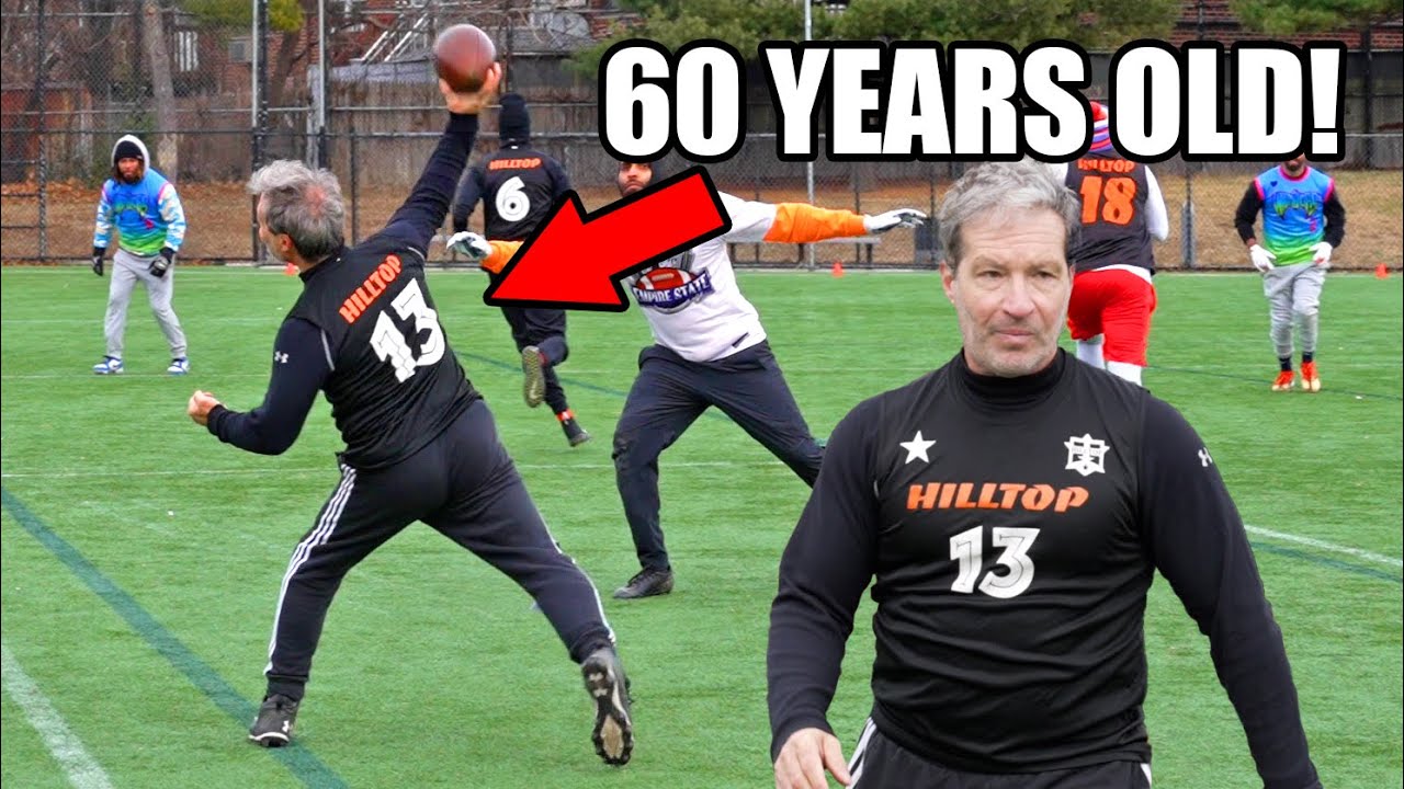 The BEST 60 YEAR OLD QUARTERBACK ??? - YouTube
