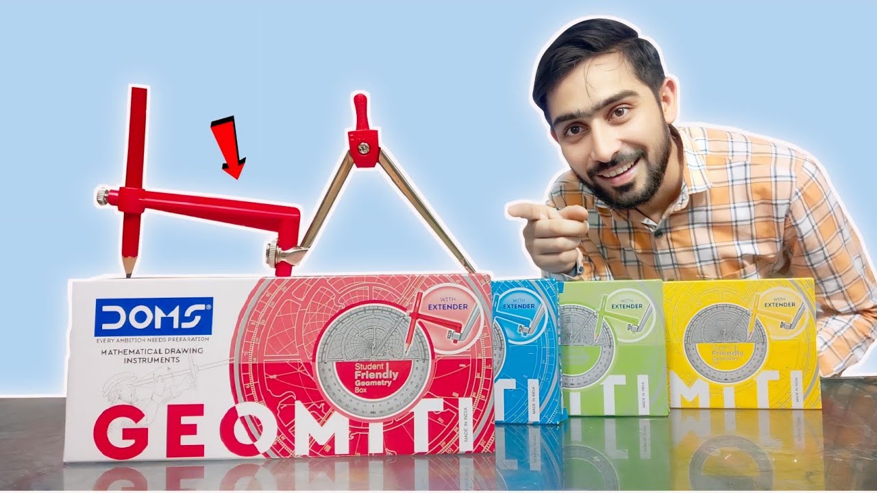 Best Geometry Box Unboxing Under 100 | Doms Geometry Box | Doms Geomiti ...