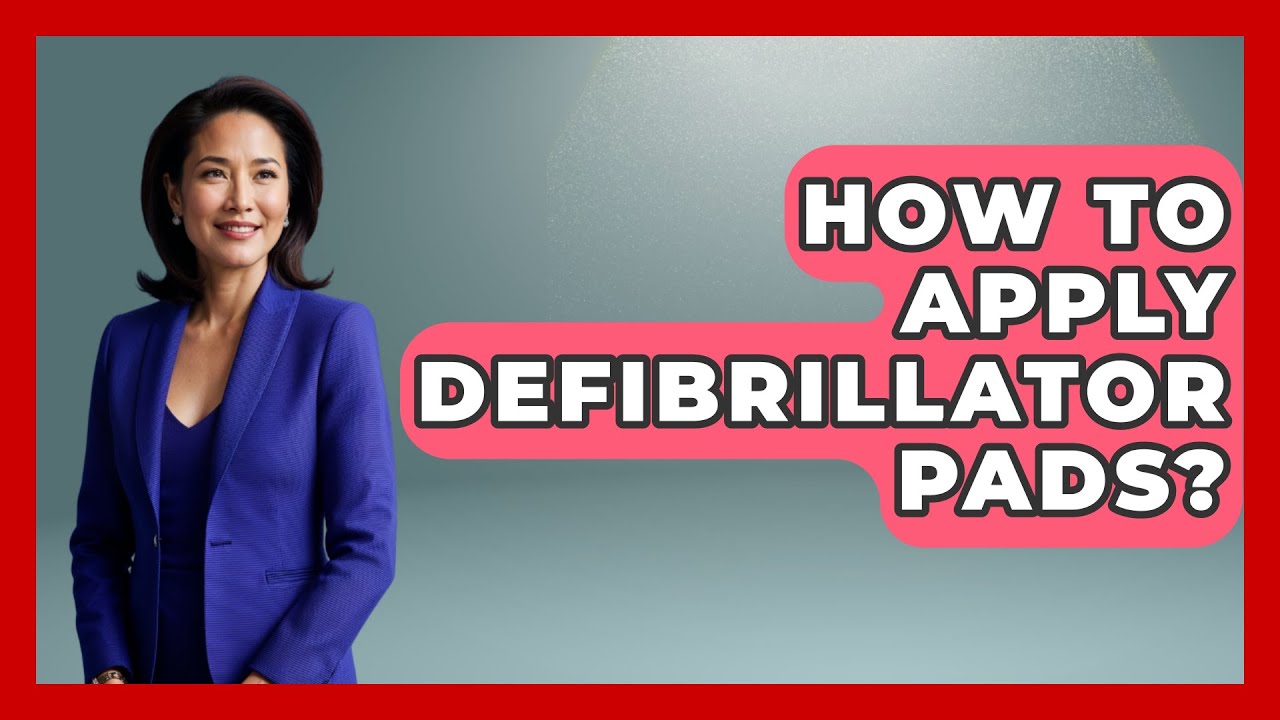 How To Apply Defibrillator Pads? - First Response Medicine - YouTube