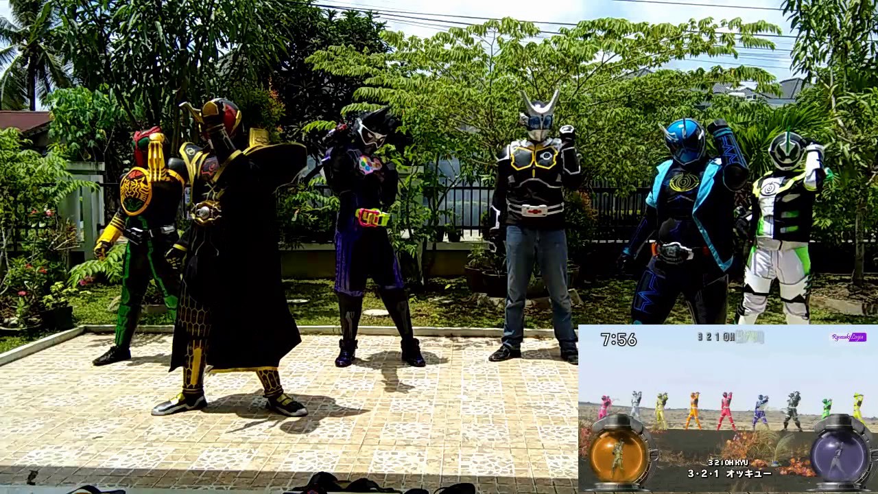 Tsuyoshi Matsubara - Kyutama Dancing! rider dance cover by TBK - YouTube