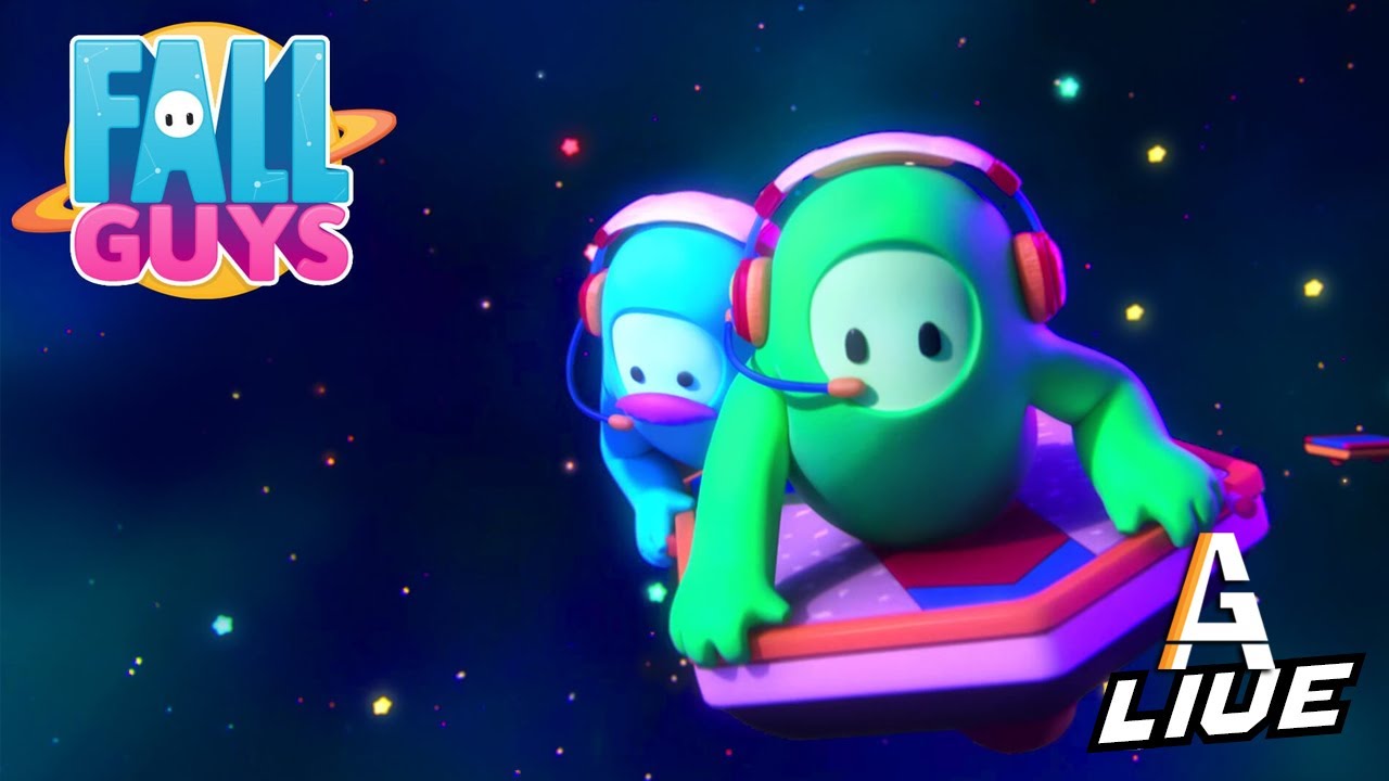 FALL GUYS IN SPACE! - YouTube