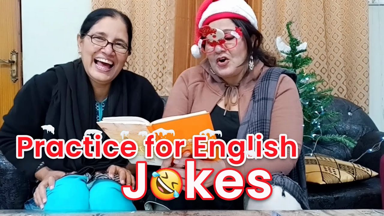 Christmas Jokes I Behind The Scenes I English Jokes Practice I Honest ...