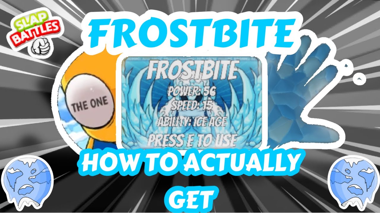 How to actually get (frostbite glove) + showcase in slap battles 👏 ...