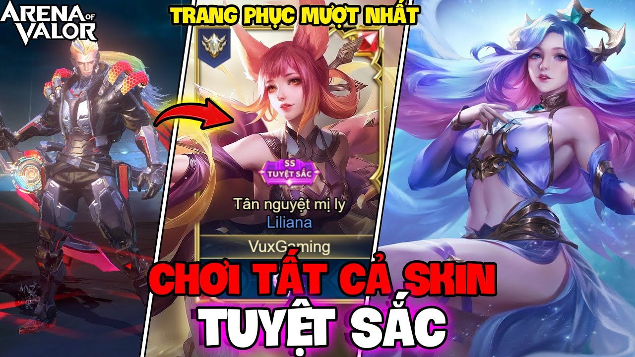 VUX LẦN ĐẦU LEO RANK VỚI TRANG PHỤC TUYỆT SẮC MƯỢT NHẤT TRONG LIÊN QUÂN ...