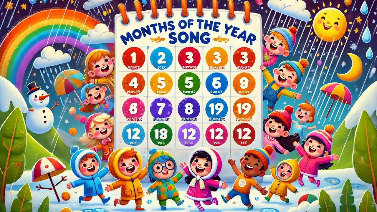 Learn the Months! Catchy Months of the Year Song - YouTube