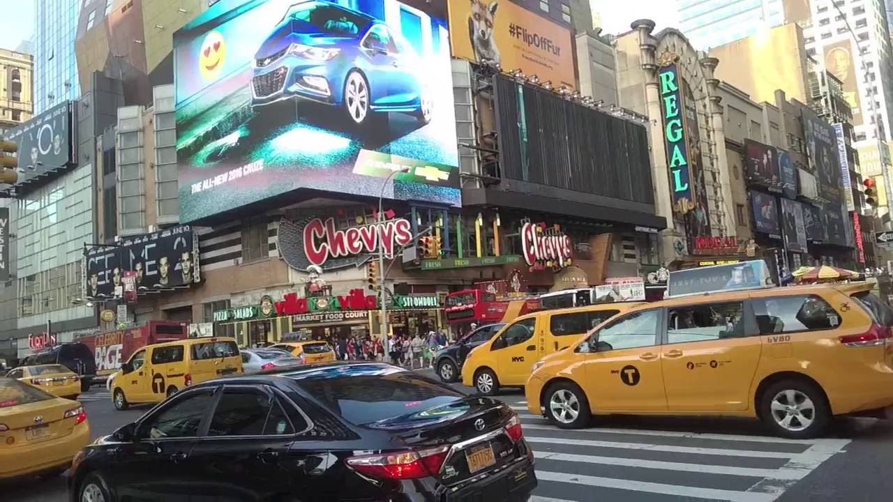 Walking in New York City , Times Square - YouTube