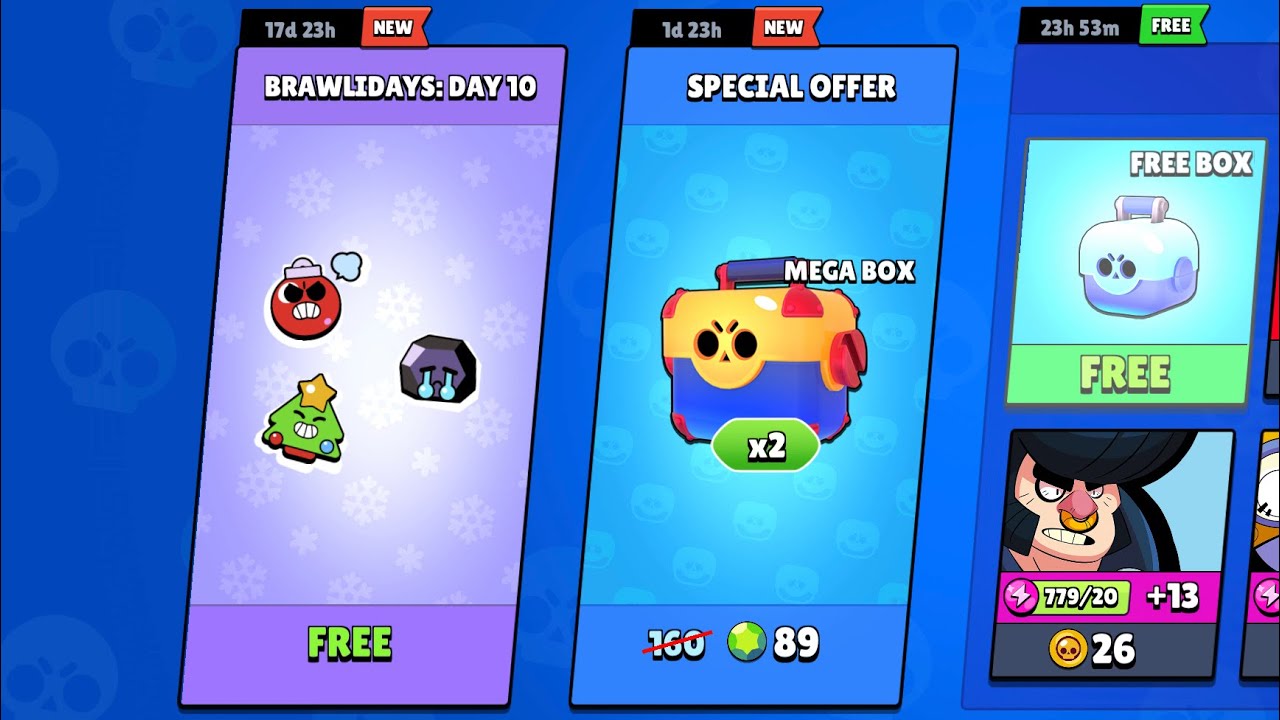 Unlocking FREE Brawlidays Pin Pack🔥🎄 | brawl stars - YouTube