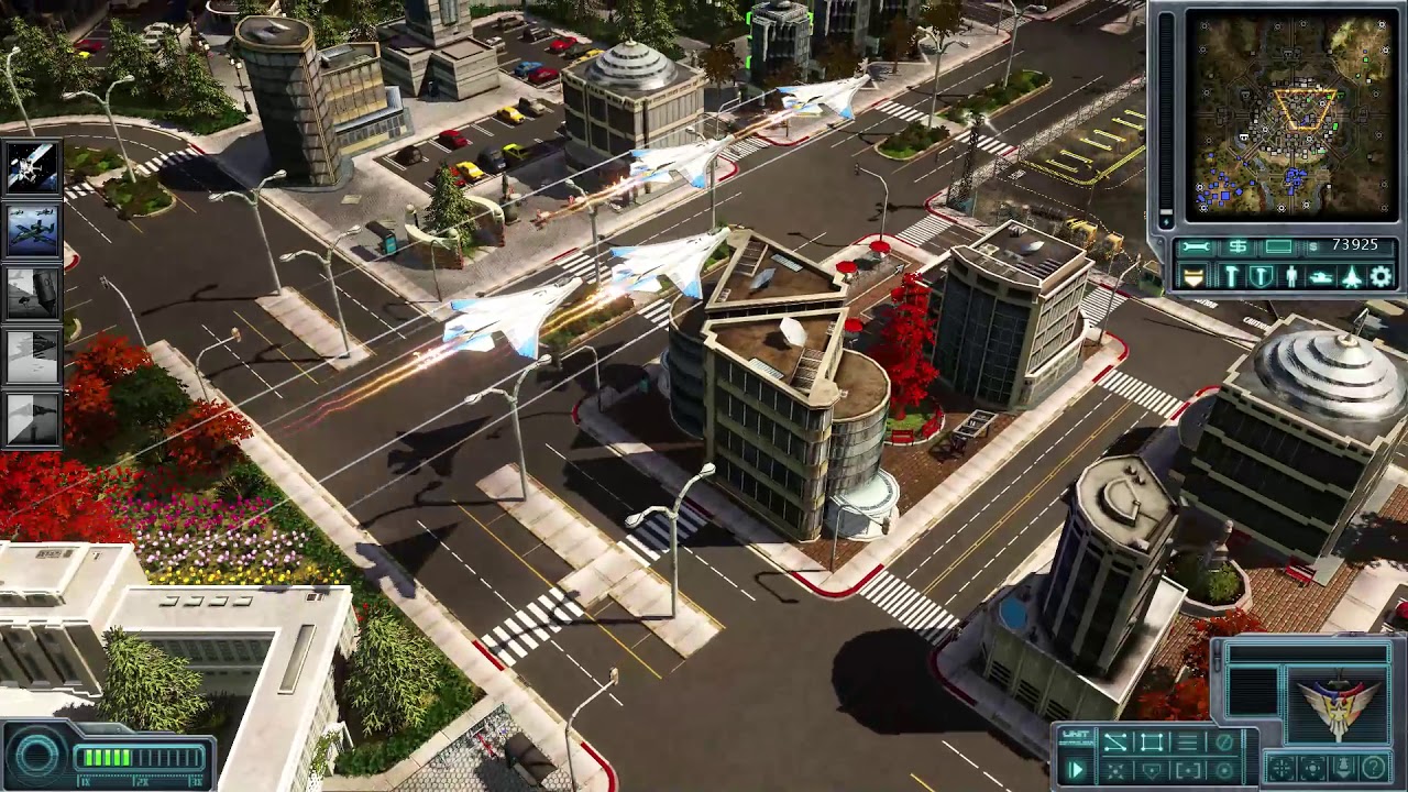 Command and Conquer: Generals Evolution USA 4x Aurora Bombing Run - YouTube