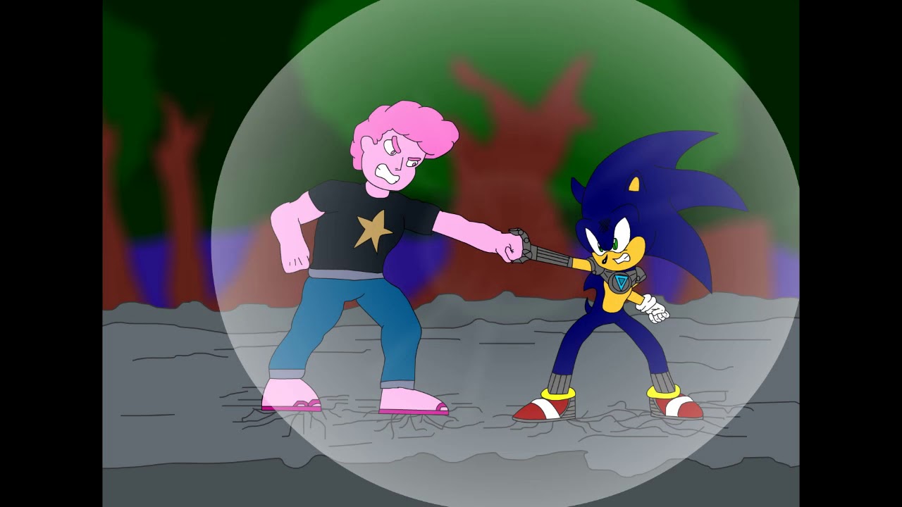 Steven Universe Future (Pink Power) vs Sonic Future AU.1 Fight fan ...