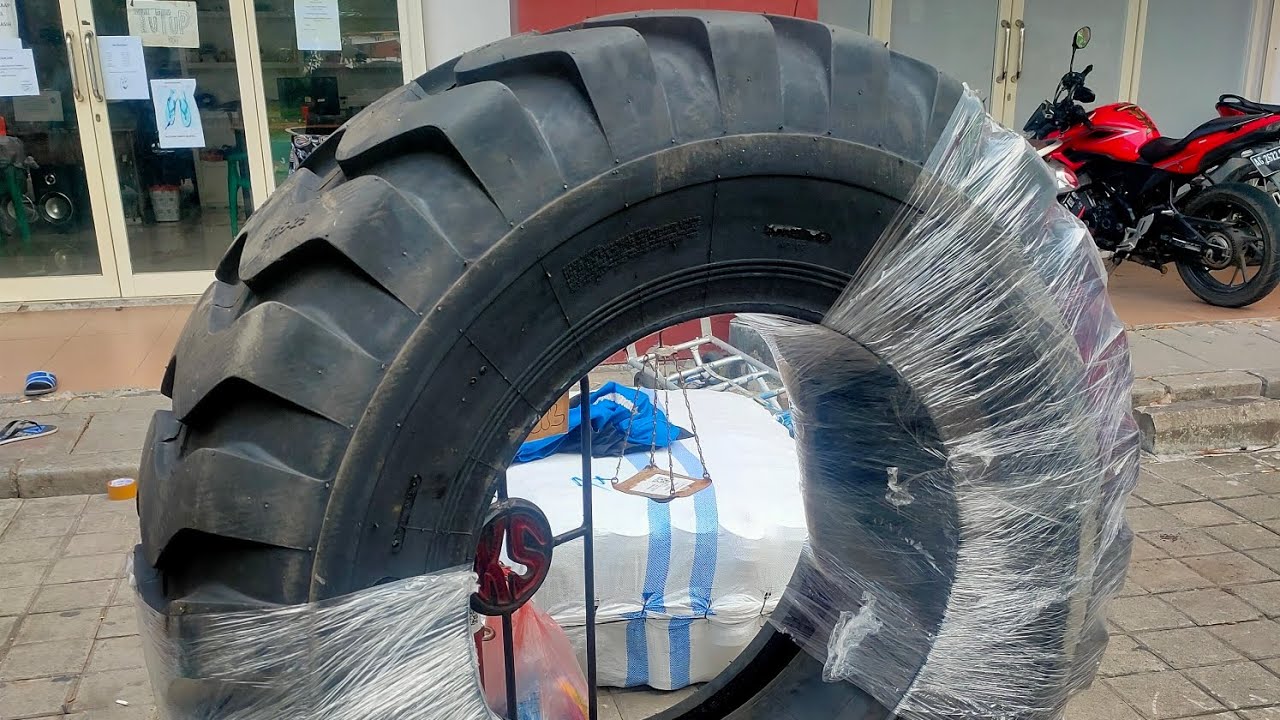 Pengiriman Ban Loader Ukuran 17.5-25 Full Set. Harga Ban Loader ...