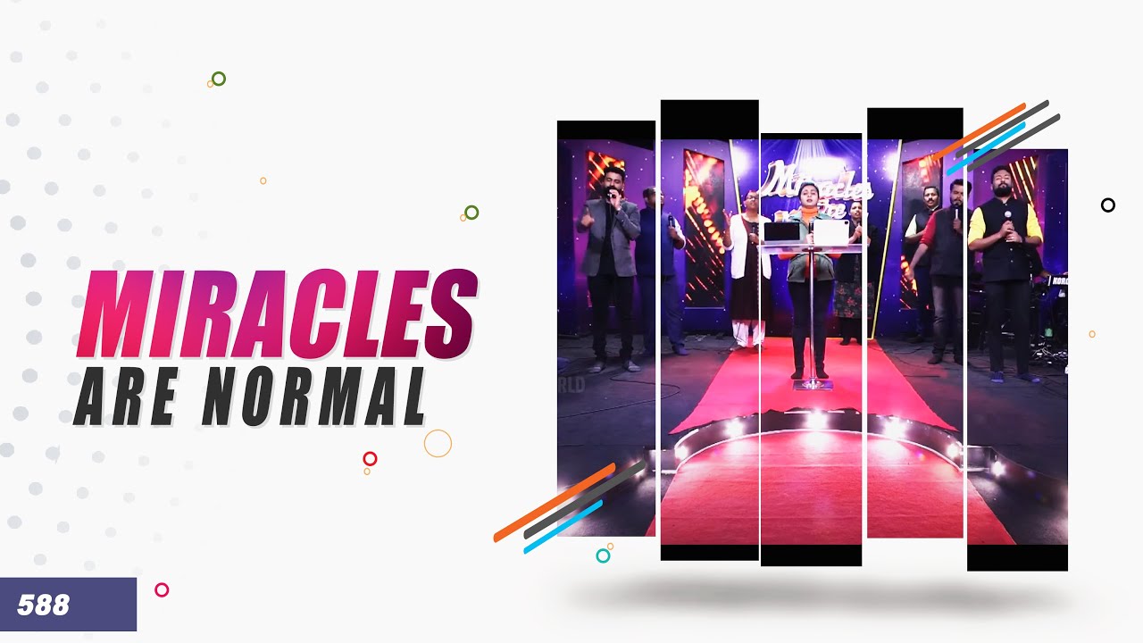 MIRACLES ARE NORMAL |9/9/2022 | Apostle John Tharu | Jesus World - YouTube