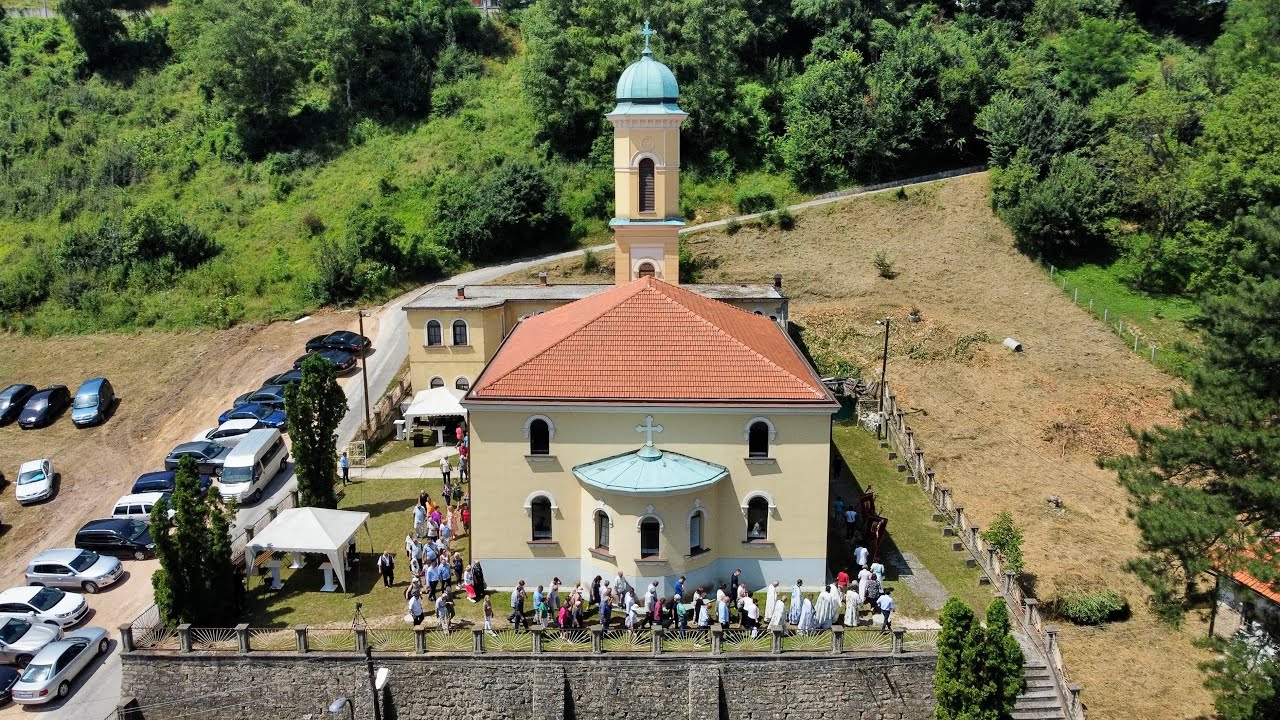Trokratna litija oko Hrama sv. Prokopija u Visokom (21.07.2023) - YouTube