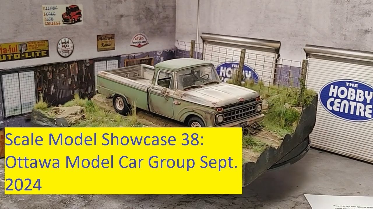 Scale Model Showcase 38 : Ottawa Model Car Group September 2024 - YouTube