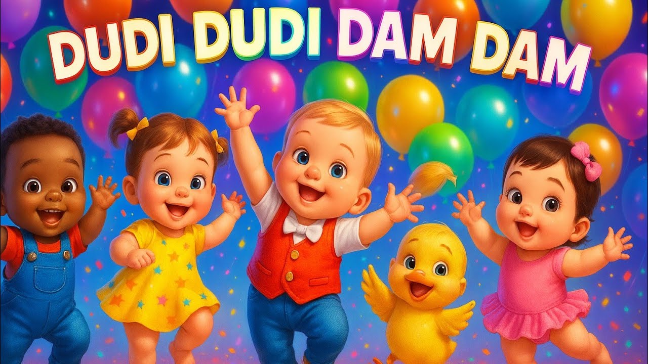 Dudi Dudi Dam Dam 💃💛 | Cute Babies Dance & Fun 😺 | Baby Bubbles # ...