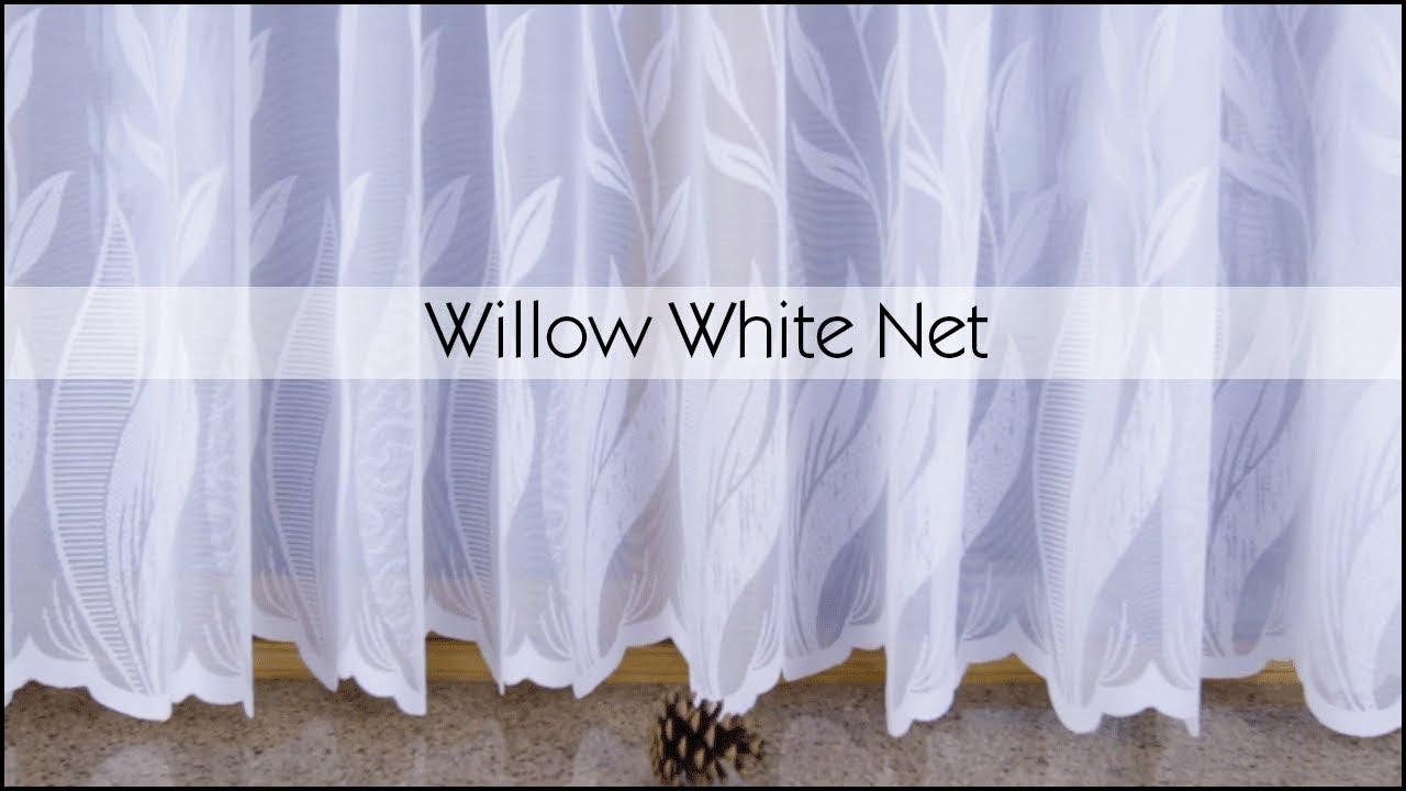 Willow White Net Curtain - Woodyatt Curtains - YouTube