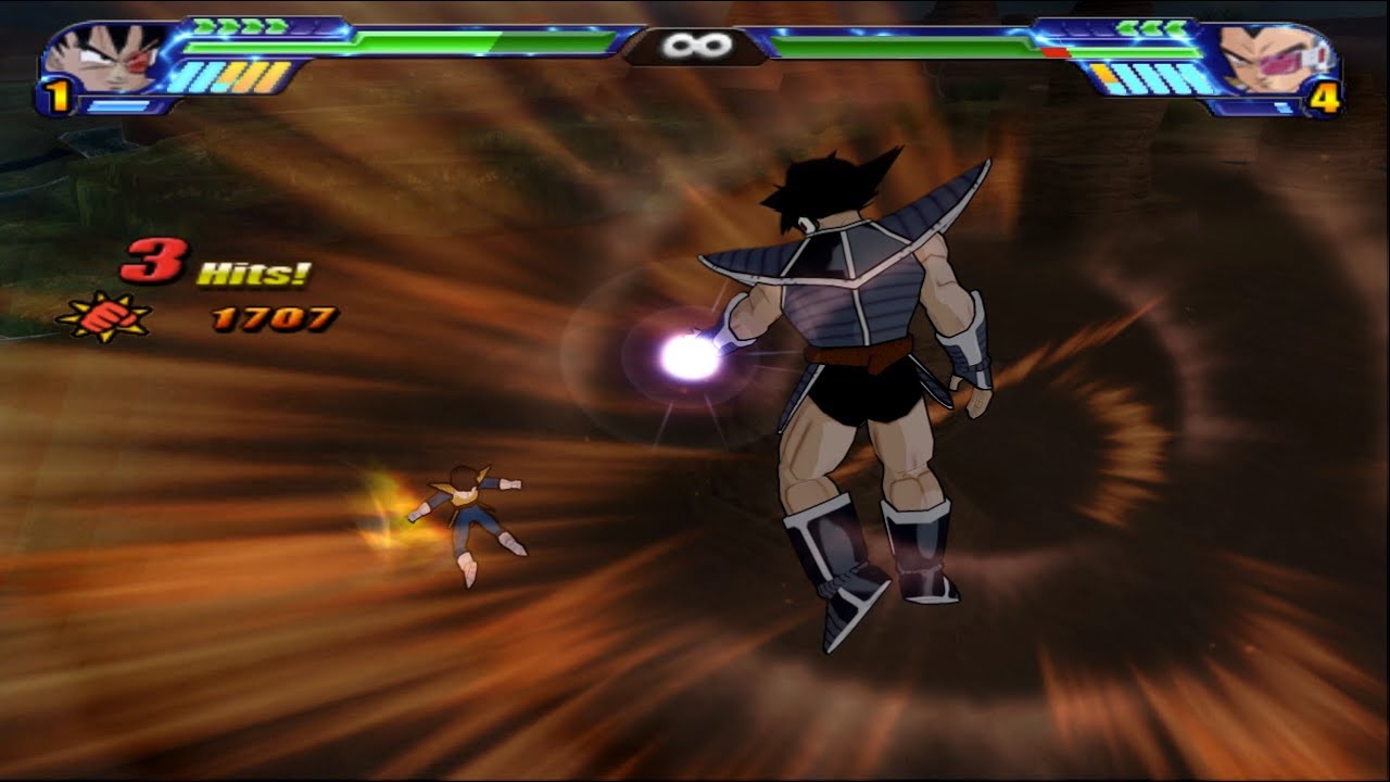 Dragon Ball Z: Budokai Tenkaichi 3: Turles Vs Vegeta (Scouter) (Very ...