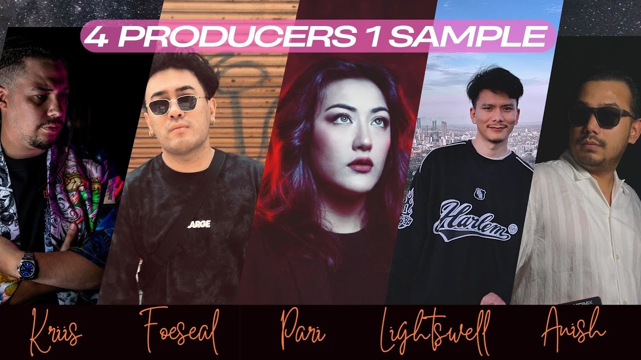 4 PRODUCERS 1 SAMPLE ft. Foeseal, Lightswell, Kriis, Pari - YouTube