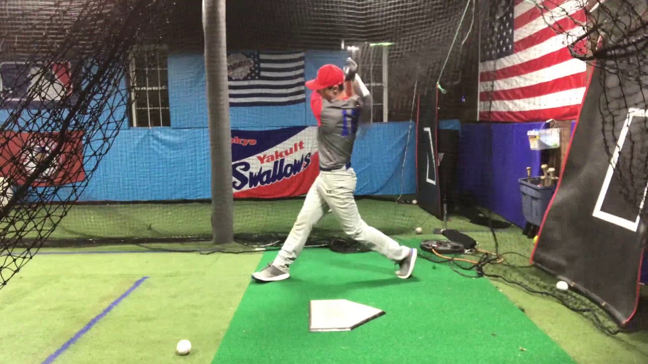 Brandon Fish 2021 Nov. 2019 Hitting - YouTube