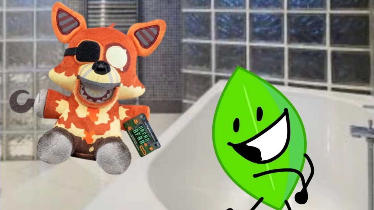 Grim foxy finds leafy. #bfdi #fnaf - YouTube