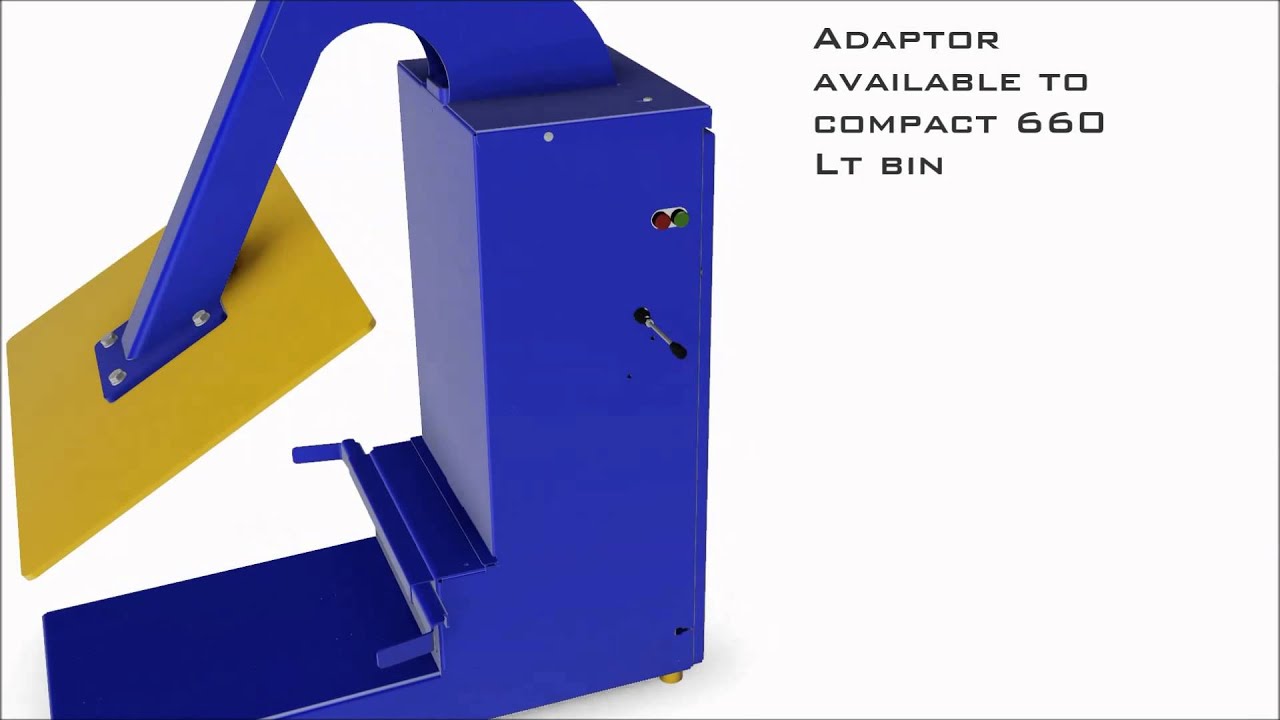 Macfab Bin Press - YouTube