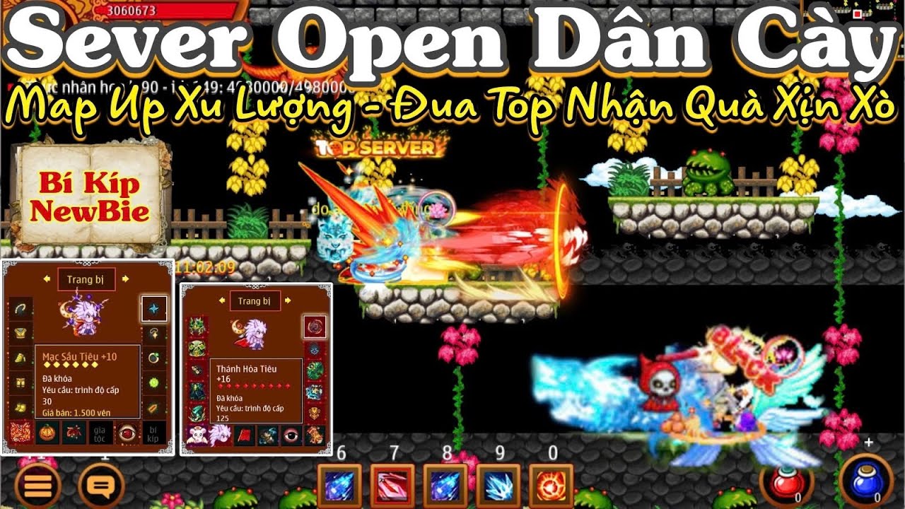 Ninja School Online Lậu Miễn Phí Khá Ngon Đã Open - Map Up Xu Lượng Cho ...