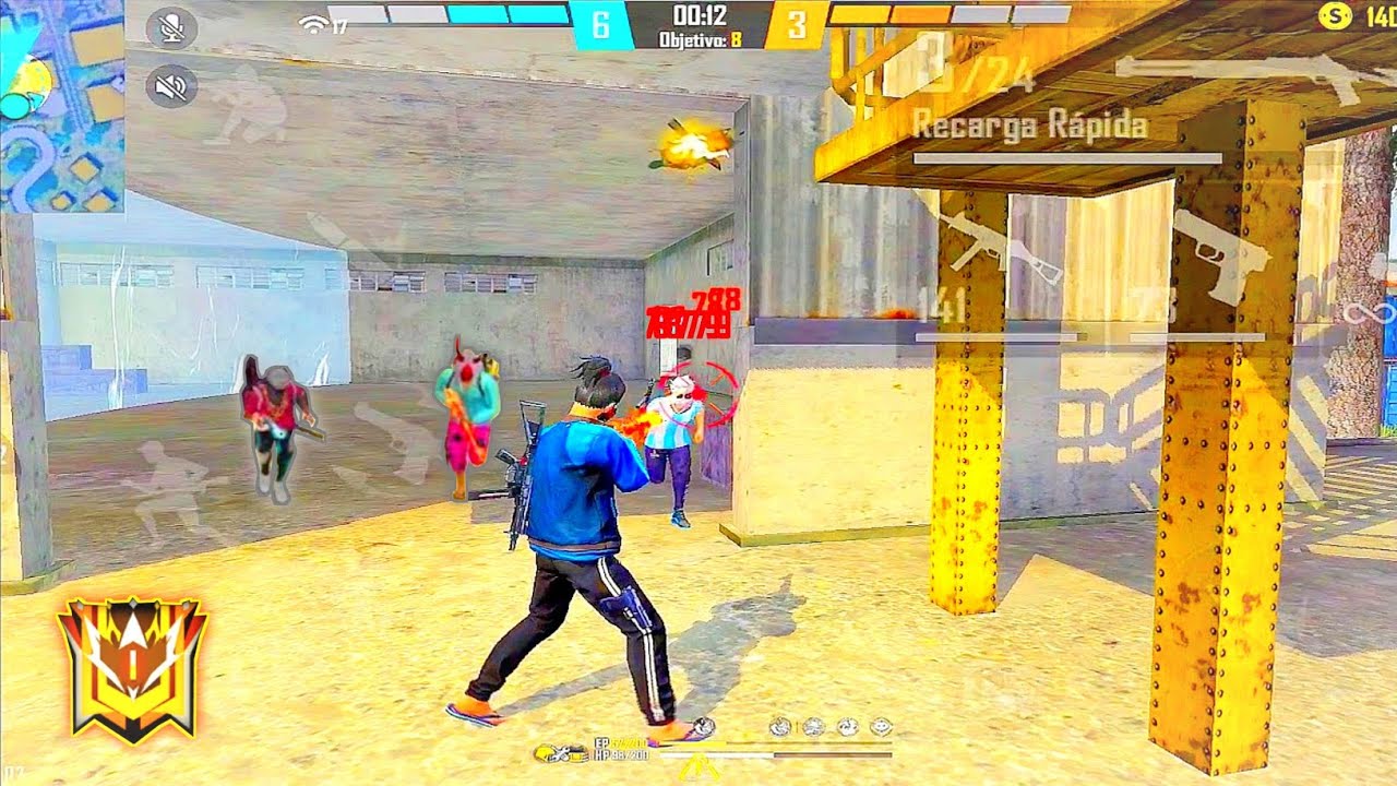 Free Fire Clash Squad Gameplay | free fire cs ranked gameplay |free ...