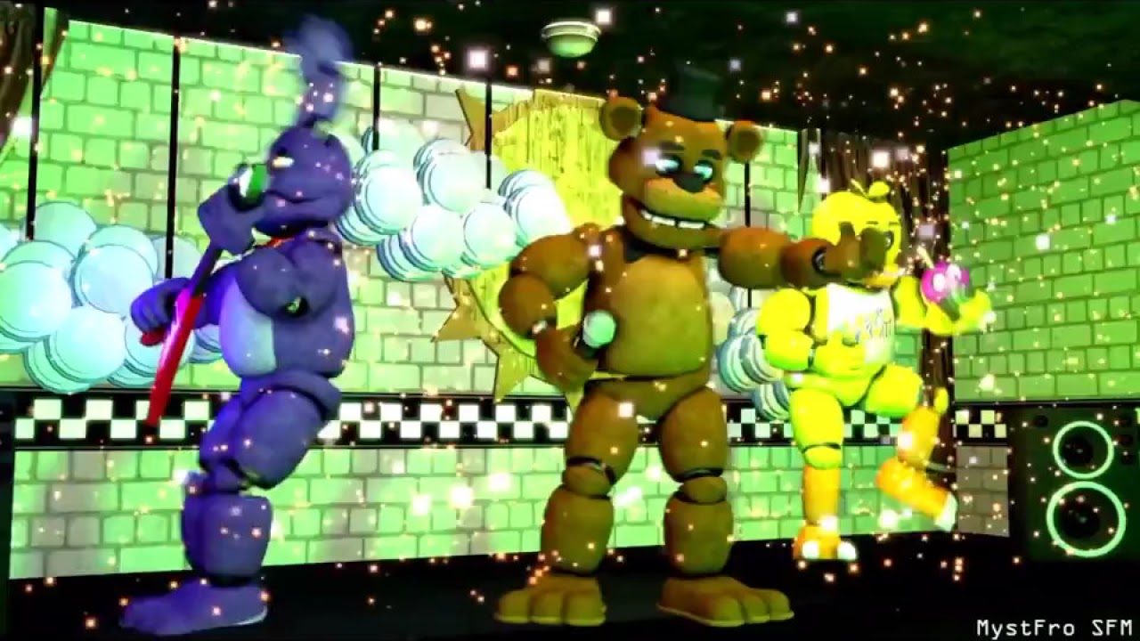 Fnaf 1 characters dancing because Raven Queen just got terminated again ...