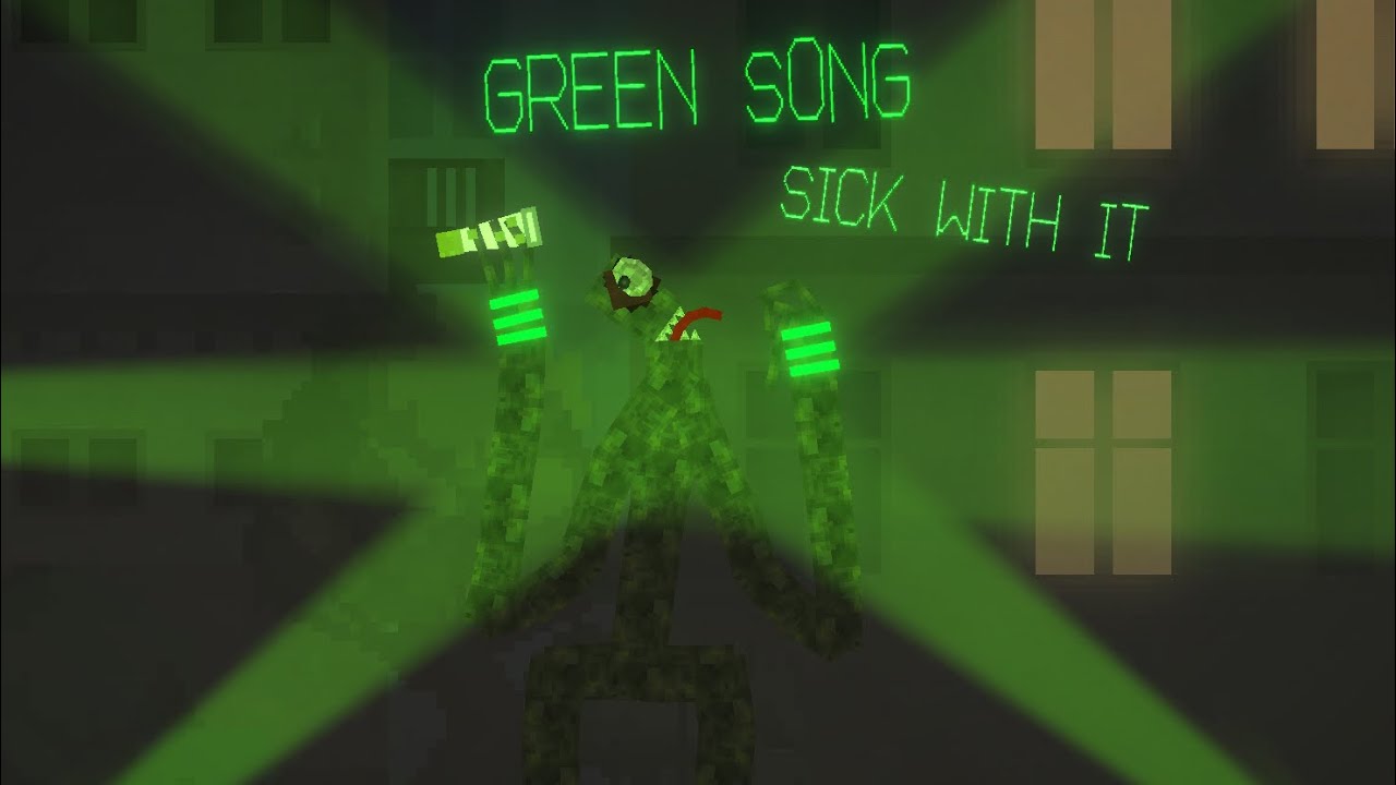 green song sick with it by @RockitMusicYT (melon playground green song ...